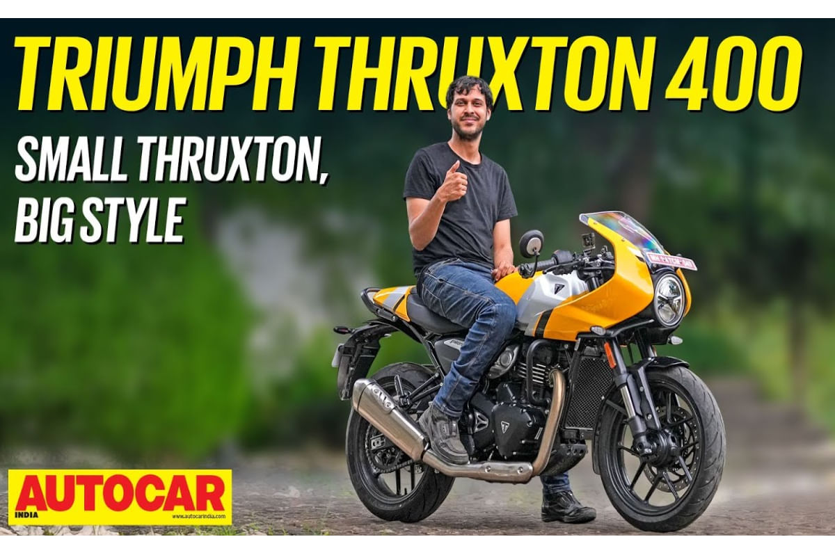 Triumph Thruxton 400: video review - Introduction | Autocar India